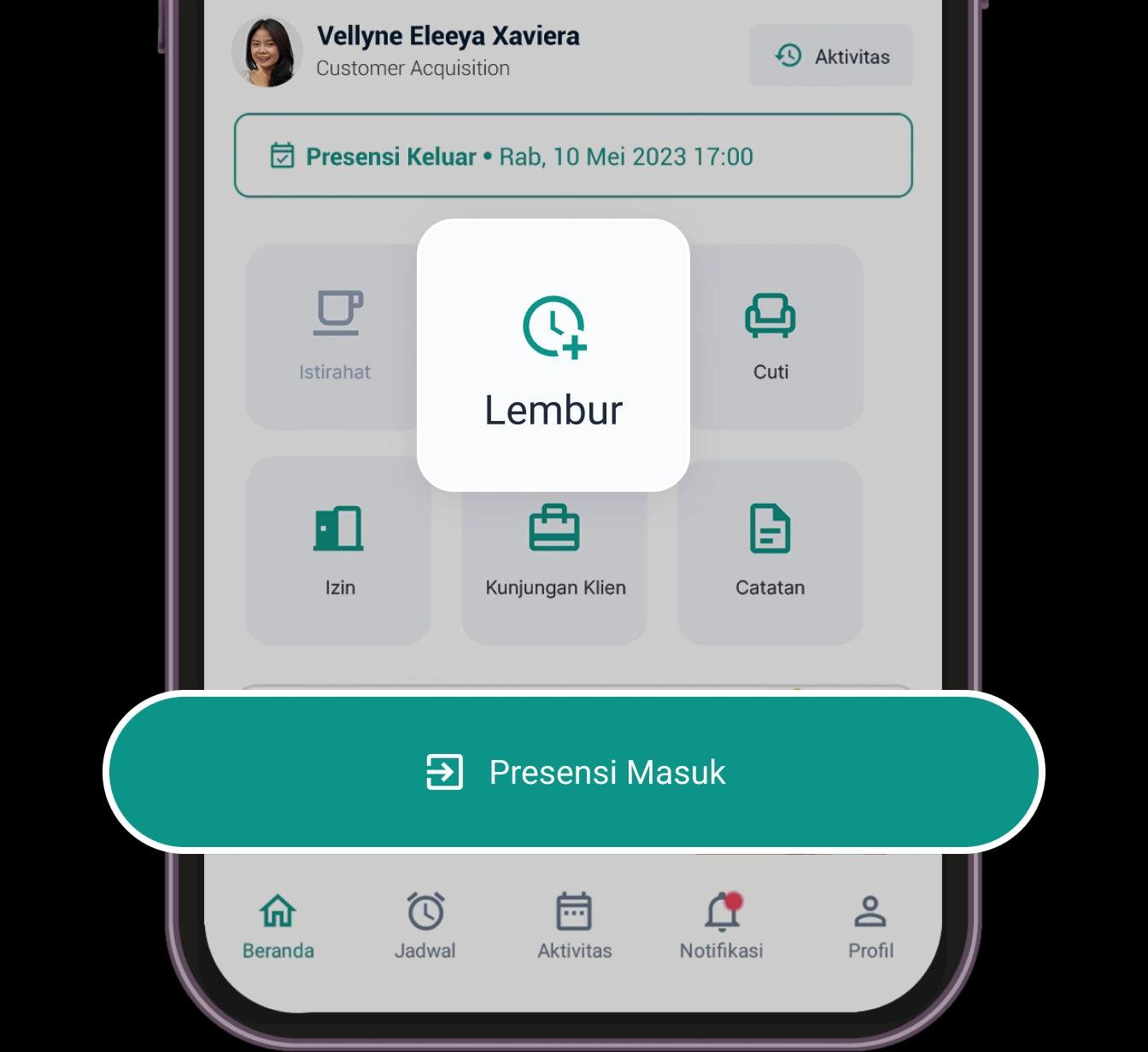 Fitur Presensi Online Untuk Absensi Karyawan